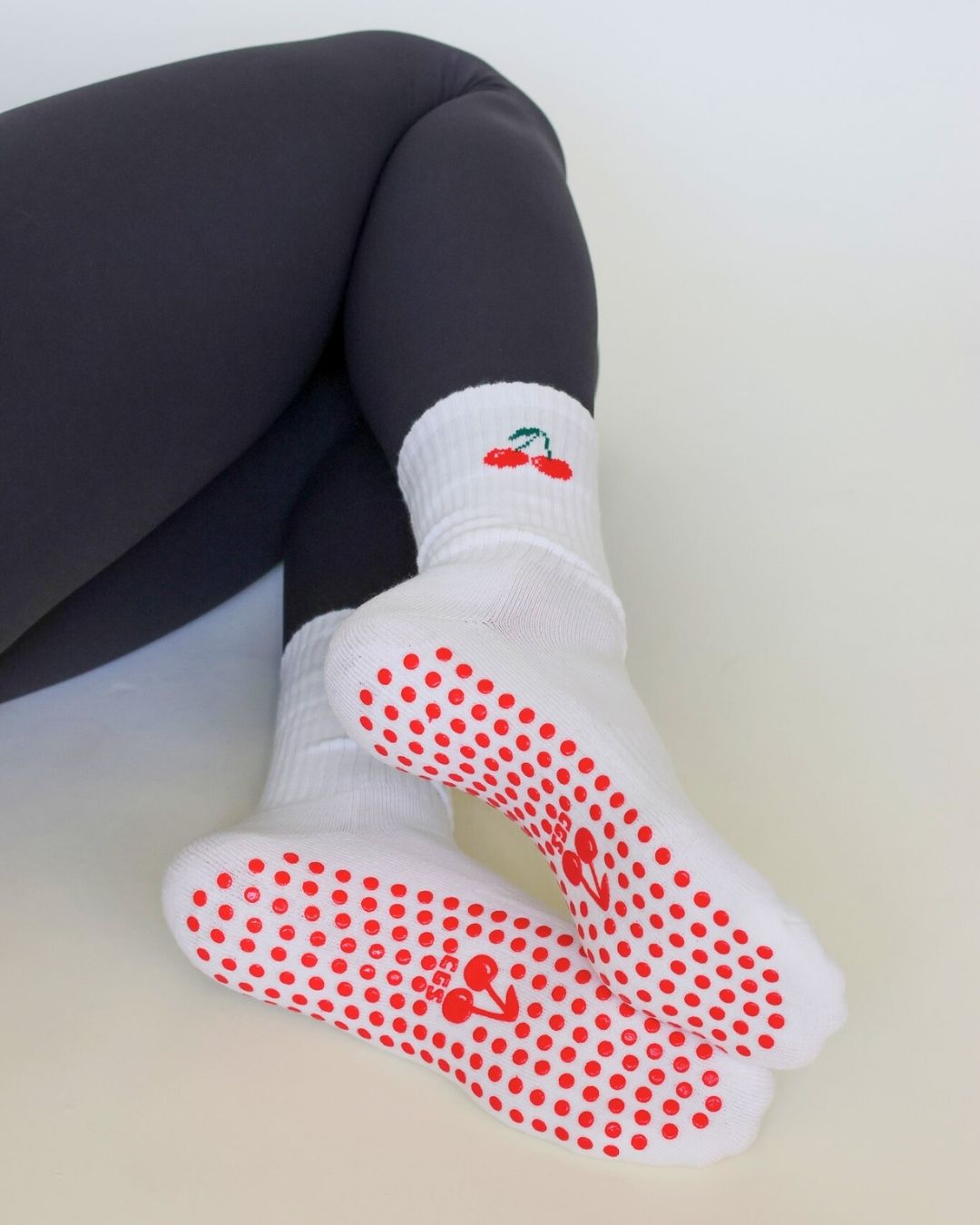 The Cherry Grip Socks | California Grip Socks